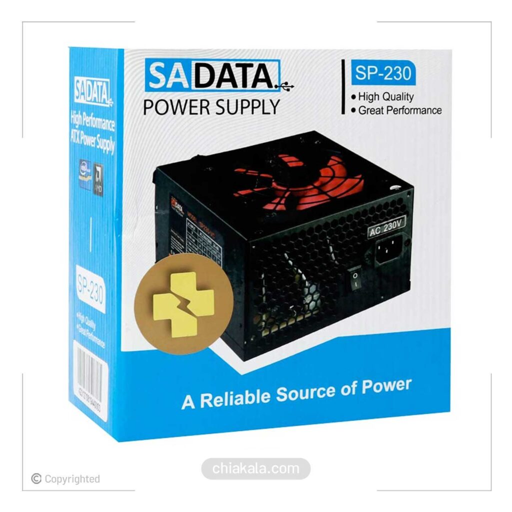 منبع تغذیه کامپیوتر سادیتا مدل SP-230 PLUS - چیاکالا