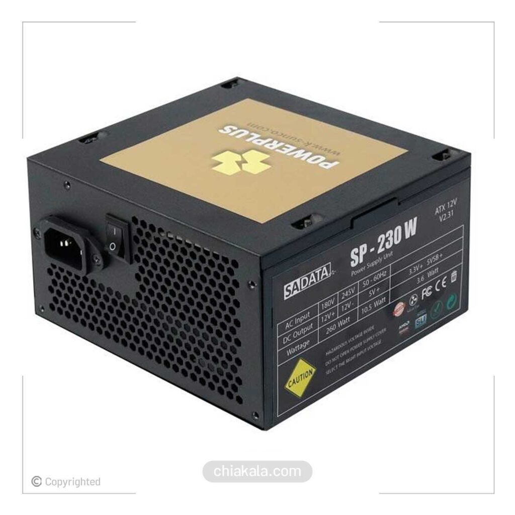 منبع تغذیه کامپیوتر سادیتا مدل SP-230 PLUS - چیاکالا